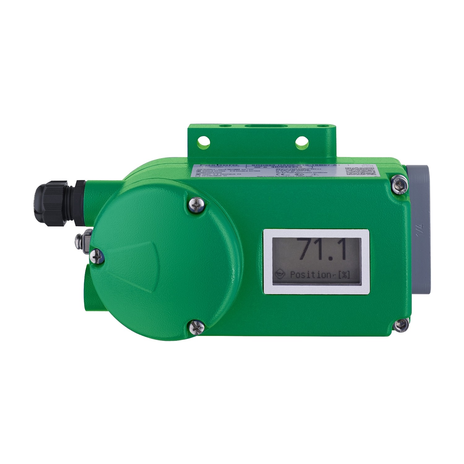 Foxboro SRD998 Valve Positioner With Flow Control Valve And Fisher ...