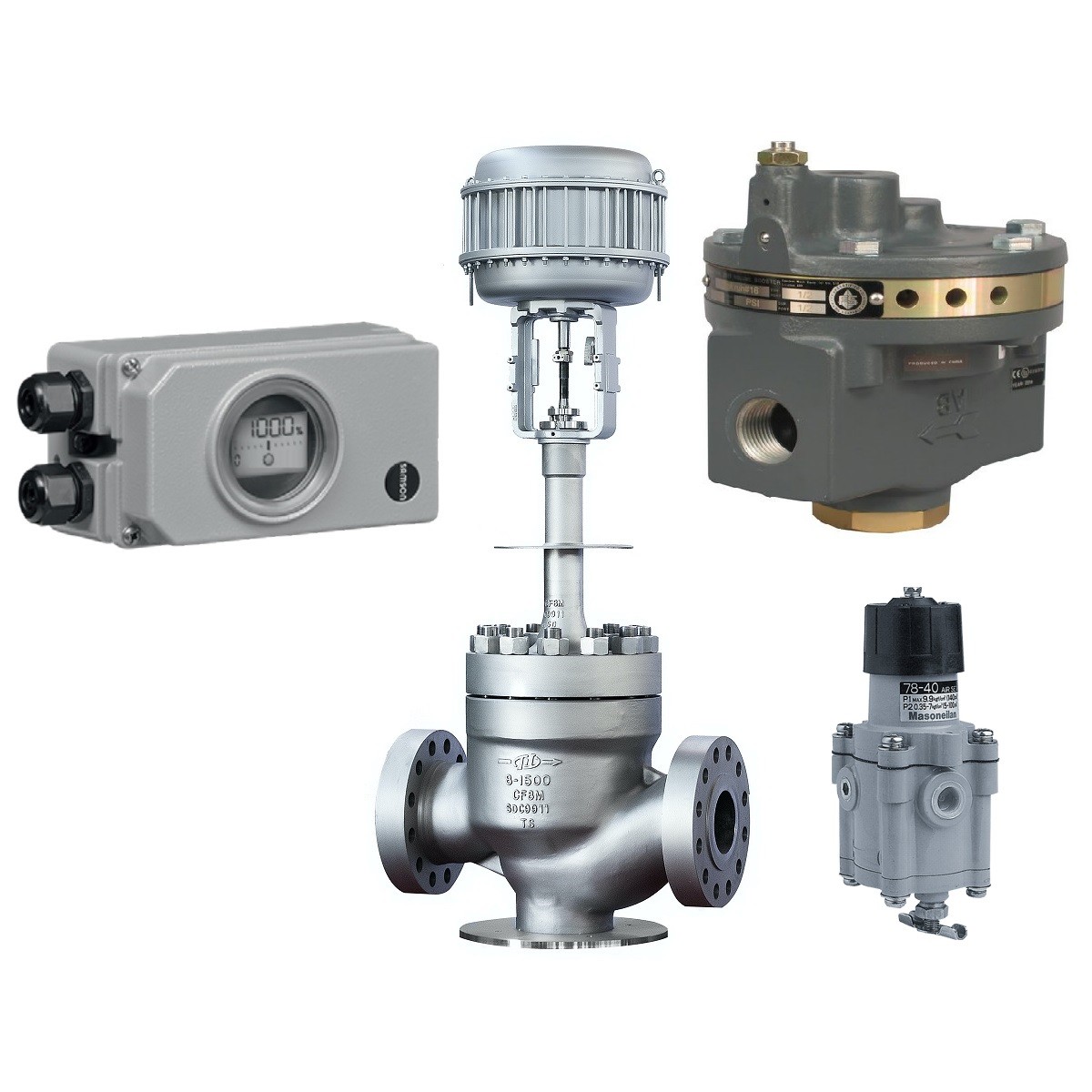 Chuanyi Flow Control Valve Samson 3730-3 Valve Positioner With Fisher ...