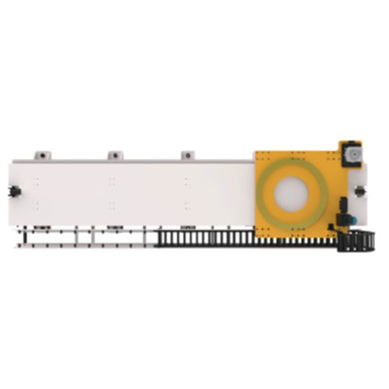 Linear Guide Rail With 500KG Payload With YASKAWA Robot For Material ...