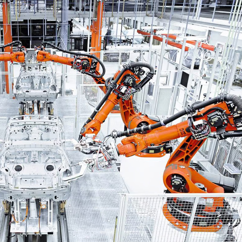 KUKA KR 240 R3330 Palletizing Robot With CNGBS Linear Guide Rail As ...