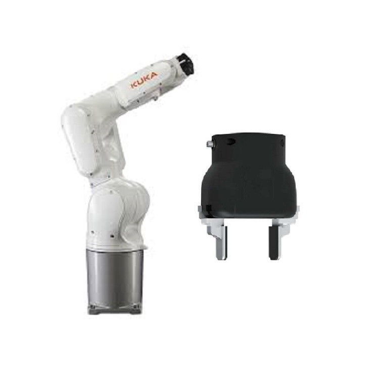Kuka Robotic Arm 6 Axis KR 6 R900-2 With CNGBS Robot Gripper For ...