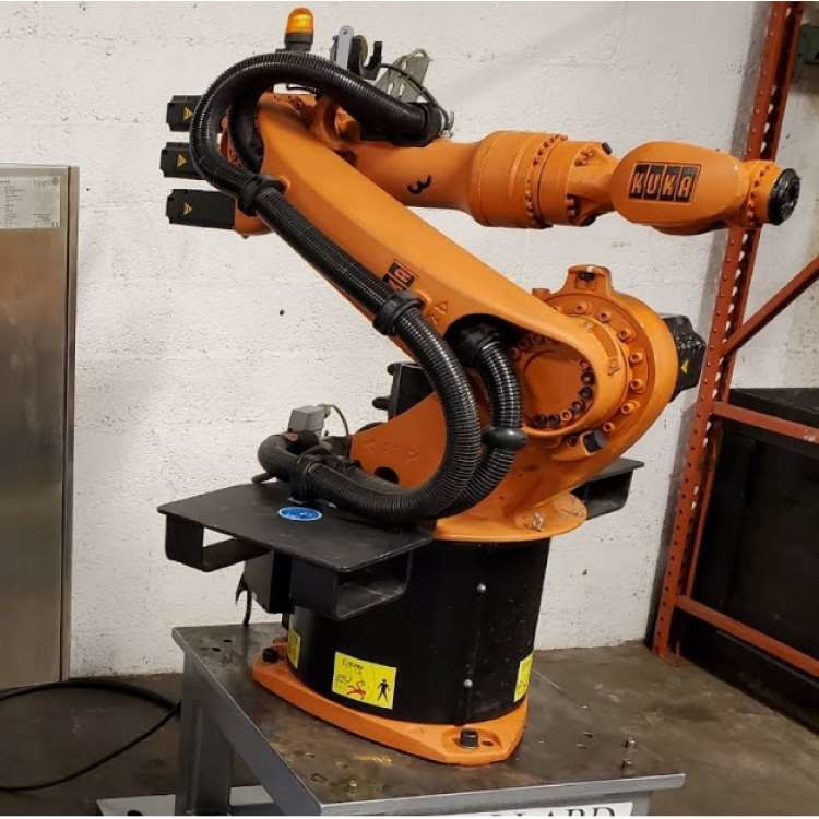 Kuka Handling Robotic Arm 6 Axis KR 16 R1610 With CNGBS Robot Gripper ...