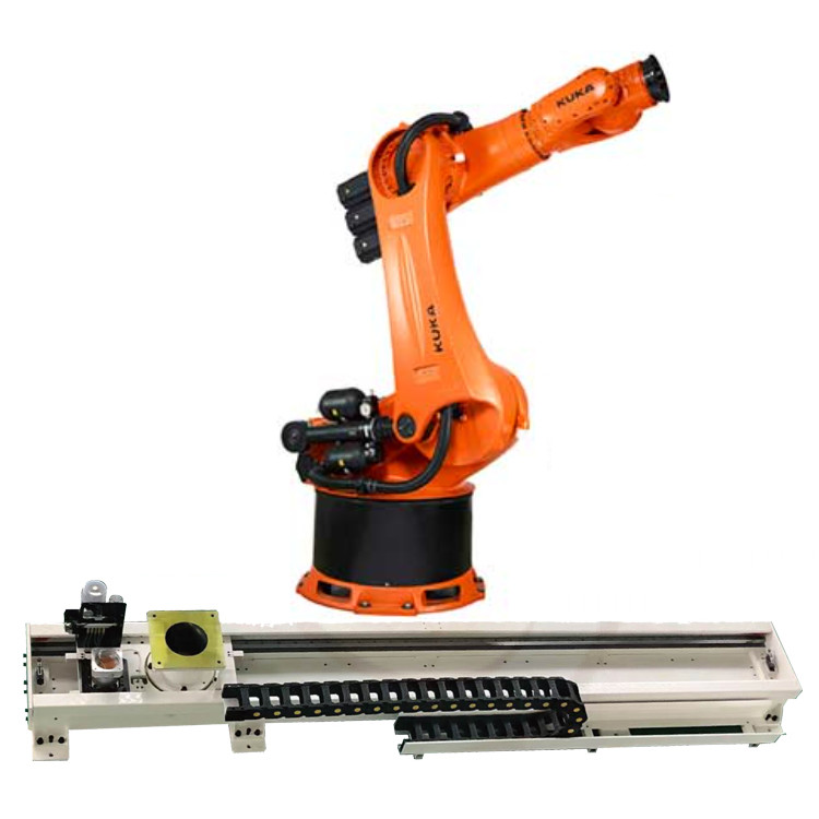 Kuka 6 Axis Handling Robotic Arm KR 240 R3330 With CNGBS Robot Guide ...