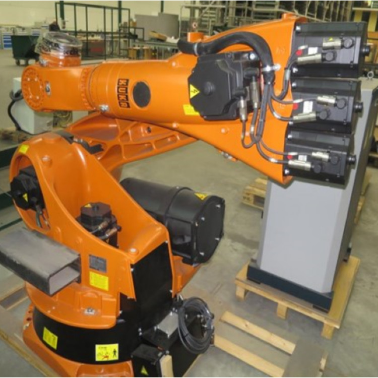 Kuka 6 Axis Handling Robotic Arm KR 240 R3330 With CNGBS Robot Guide ...