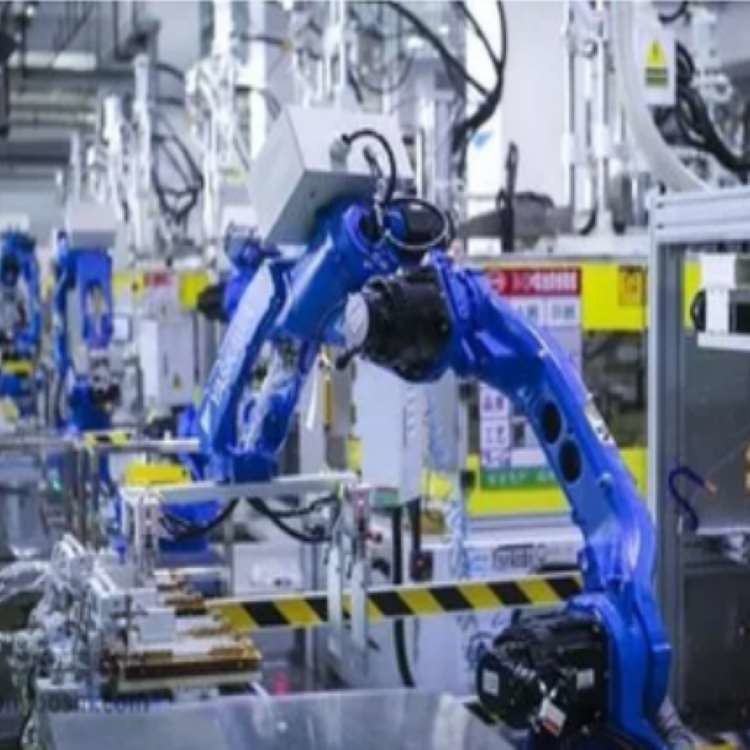 6 Axis Universal Robotic Arm Yaskawa GP110 With CNGBS Robot Gripper For ...