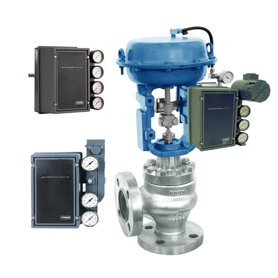 Emerson Fisher Valve Positioner 3620J 3620JP With ROTORK YT-200 Filter ...