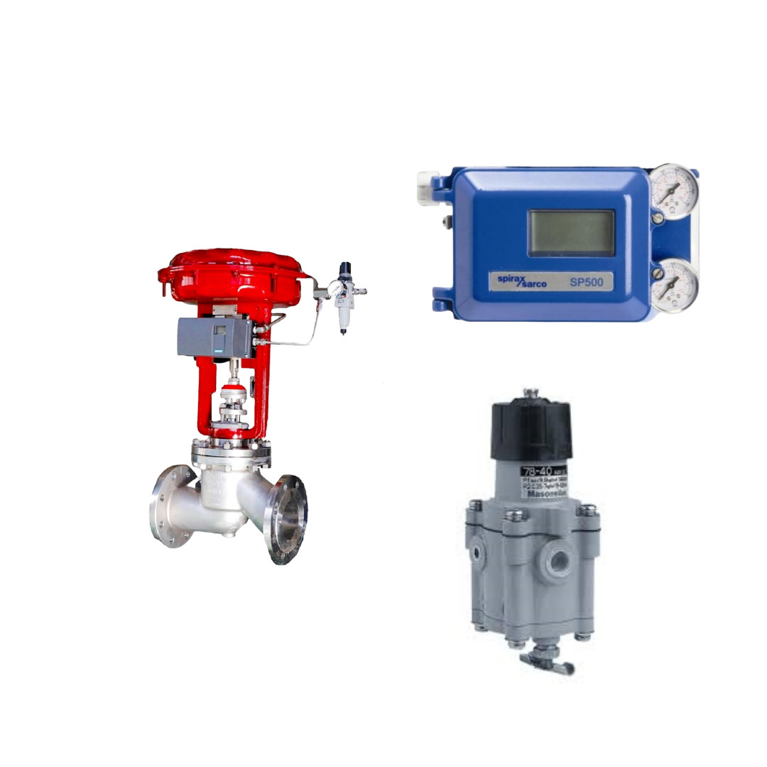 Spirax Sarco Pneumatic Smart Valve Positioner SP500 And Masoneilan 78 ...