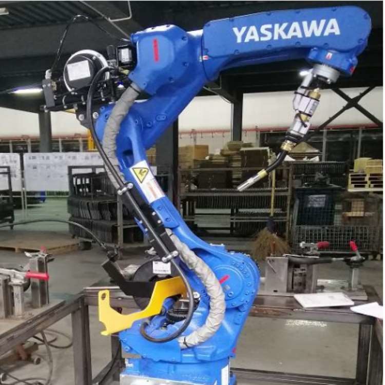 Yaskawa AR1440 Welding Robotic Arm With CNGBS Robot Welding Positioner ...