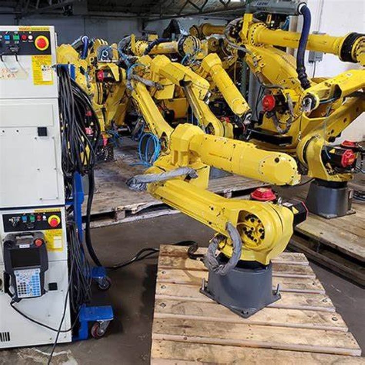 Palletizing 6 Axis Robotic Arm With Industrial Robot Controller Of M ...