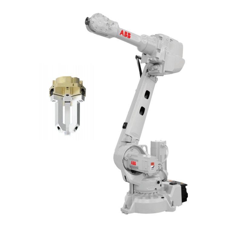 6 Axis Robot Arm ABB IRB1600-10/1.45 With CNGBS Hand Gripper As ...