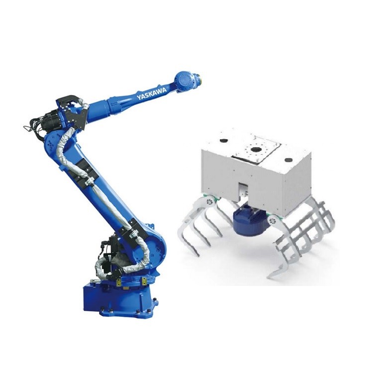 Industrial Robotic Arm 6 Axis Yaskawa GP35L With CNGBS Robot Gripper ...