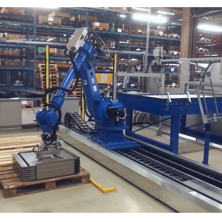Industrial Robotic Arm 6 Axis Yaskawa GP35L With CNGBS Robot Gripper For Automated Handling Robot