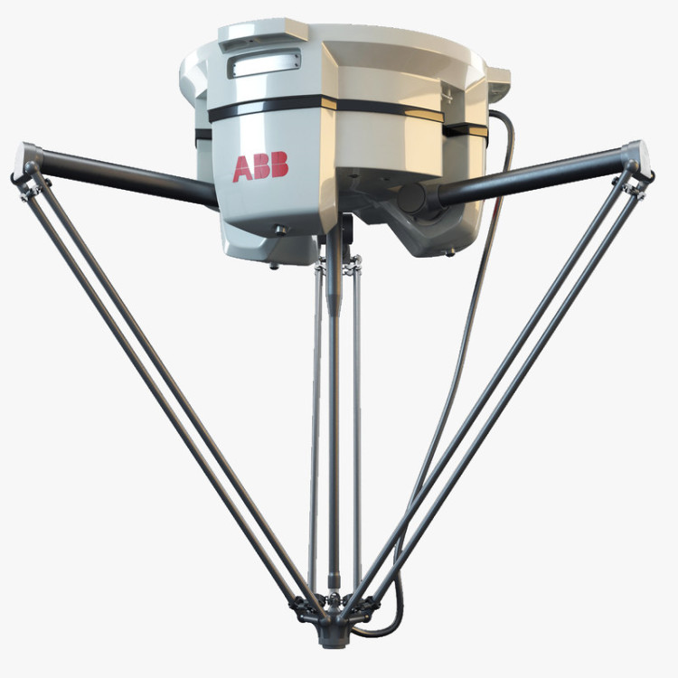 ABB 4 Axis Robot Arm IRB 360-1 With CNGBS Guide Rail As Assembly ...
