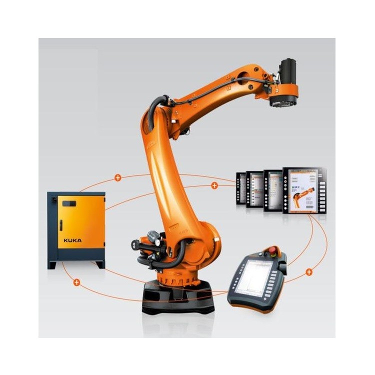 KUKA KR 180 R3200 PA 5 Axis Robot Arm With 180KG Payload For Packing ...