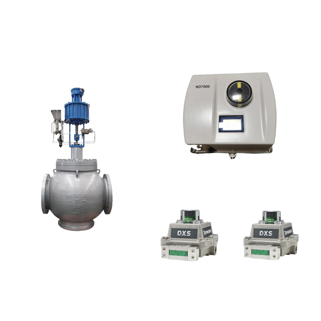 Control Valve with Neles ND7000 Intelligent Valve Positioner With ...