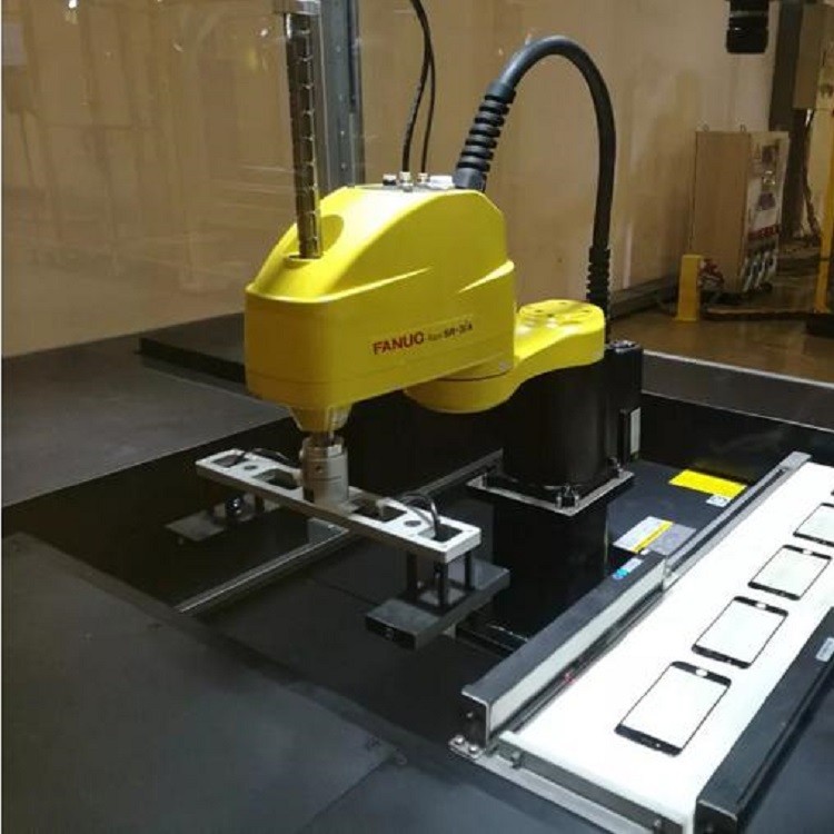 Mini Scara Robot SR-3iA Of 4 Axis Industrial Manipulator For Assembly ...