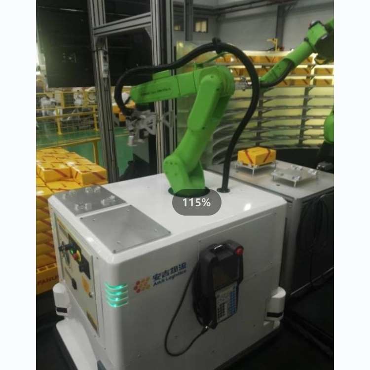 6 Axis Fanuc CRX-5iA Cobot Robot Arm With CNGBS Robot Clothes For ...