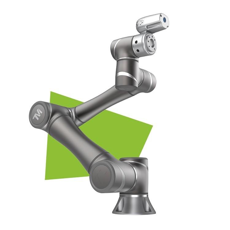 Robot Arm Techman Tm5 700 Of Omron Collaborative Robot As Cobot For Material Handling