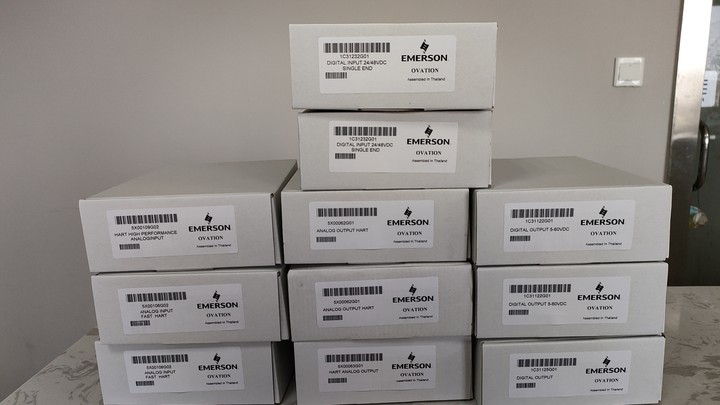 EMERSON Ovation OCR3000 Pneumatic Control Valve Single Module AC 380V ...