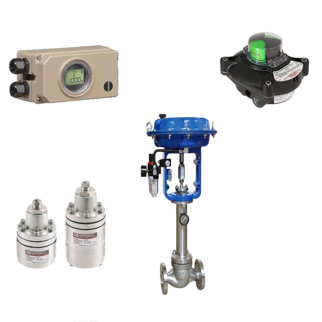 Pneumatic Control Valve With YT-400/405/430/435 Lock Up Valves And ...