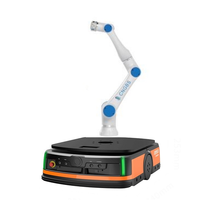 AGV Robot Q3-600C Payload 600kg With CNGBS Cobot Robot Arm For ...