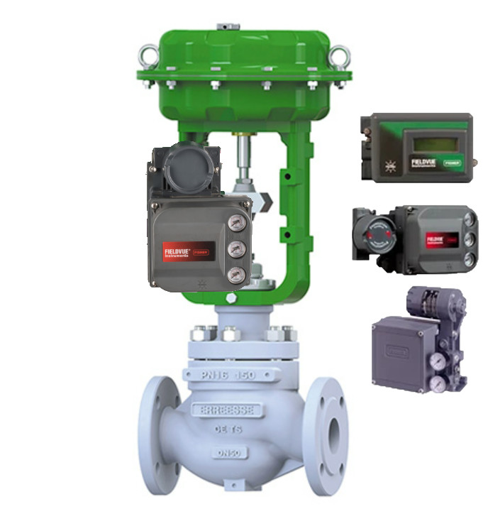 Versatile Control Valve Accessories DVC6200 DVC2000 Positioner For ...