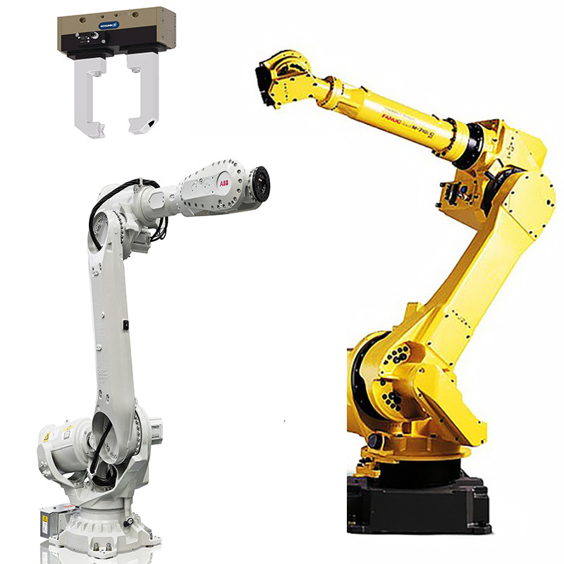 SCHUNK Robotic Gripper For FANUC ,IRB6700 and KR210 Robot In Plant of ...