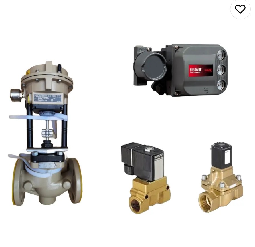 SAMSON Pneumatic Linear Actuator Control Range With DVC6200 Positioner ...