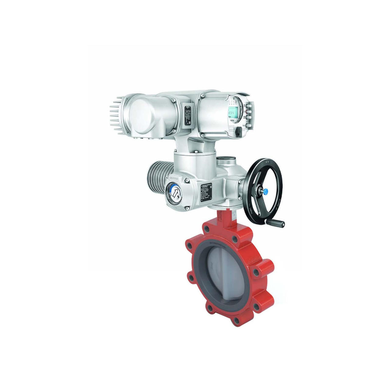Chinese Electric Butterfly Valve With Auma Muti-turn SA SAR Electric ...