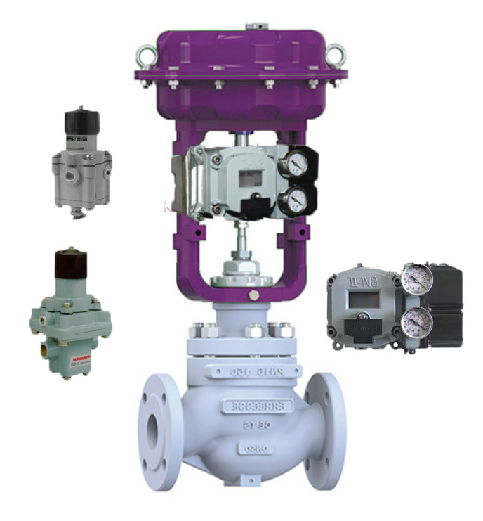 Original MASONEILAN Pneumatic Valve Positioner SVI2 And Filter ...