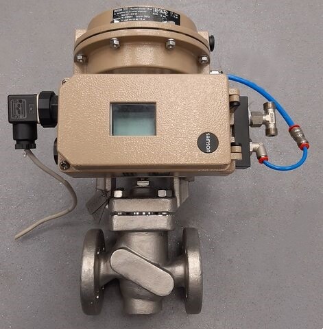 Samson 3277 Pneumatic Diaphragm Actuators With Chinese Globe Valves And ...
