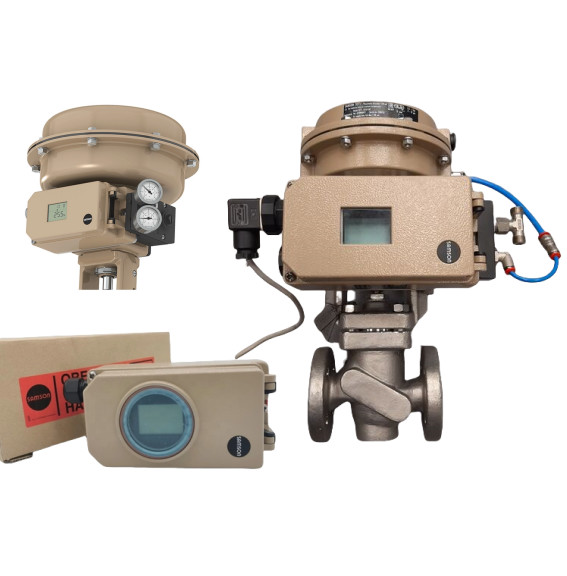 Samson 3277 Pneumatic Diaphragm Actuators With Chinese Globe Valves And ...