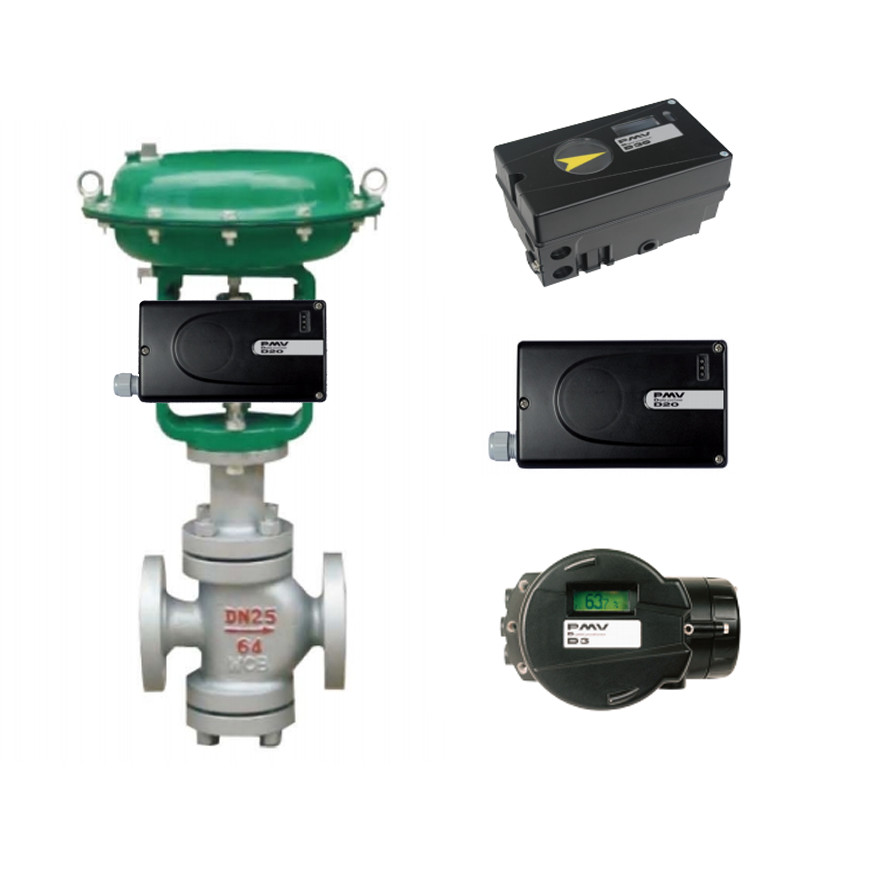 Chinese Control Valves With Valve Positioner Flowserve 3200MD Logix 420 ...