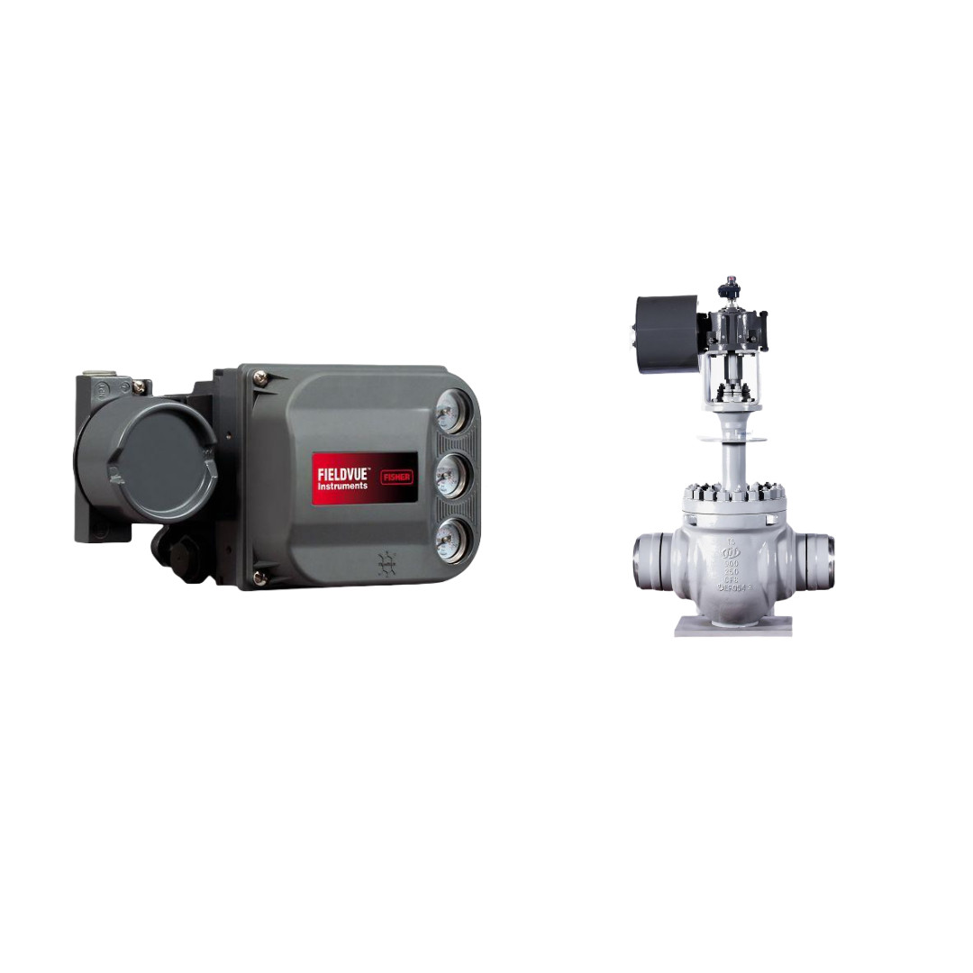 Chinese Famous Control Valve With HART 7 Single‐Acting FISHER DVC6200 ...