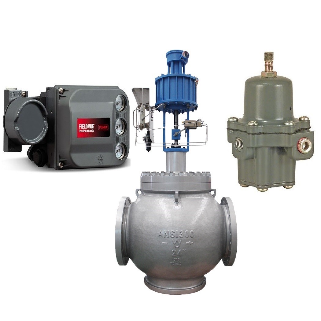 China Cast Iron Ball Valve With Fisher DVC6200F Digital Valve ...