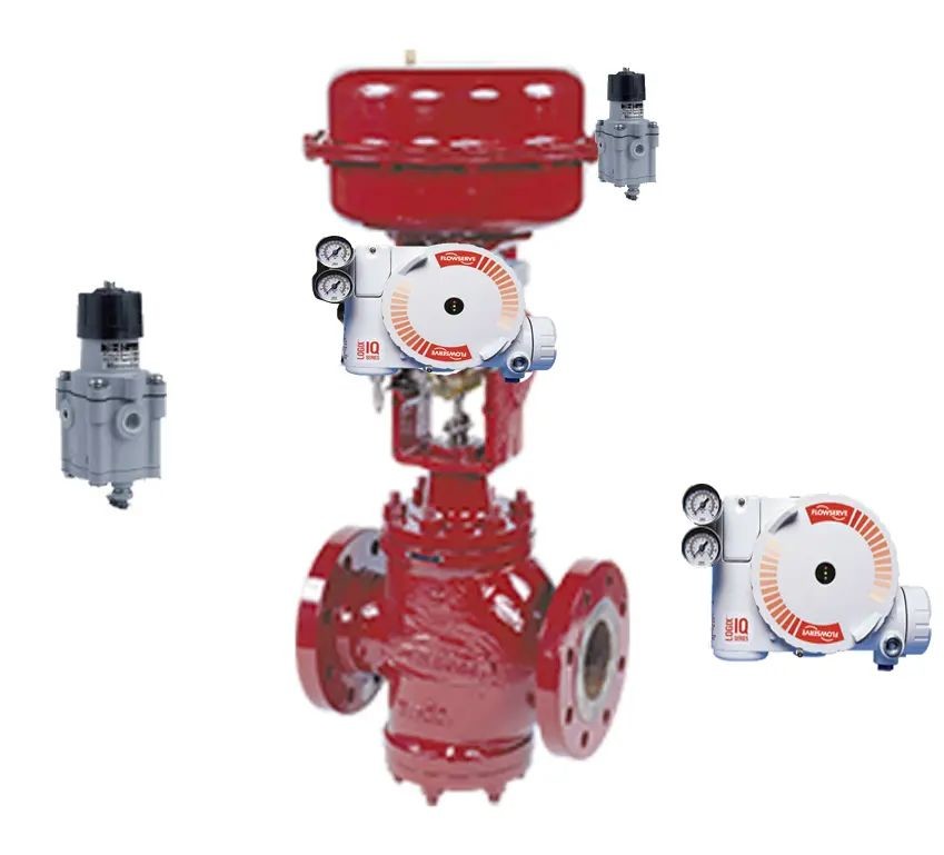 Control Valve Factory With Flowserve Logix 3200MD 520MD PMV D20 ...