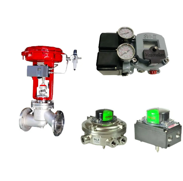 China Control Valve With Masoneilan SVI2-21113121 Valve Positioner And ...