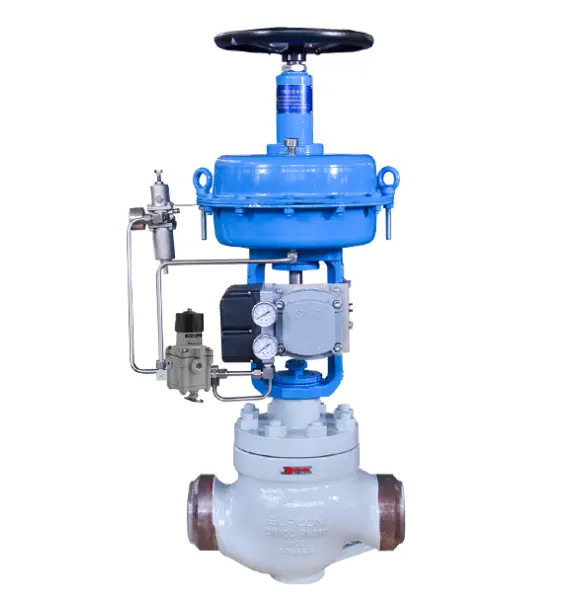 China Control Valve With Masoneilan SVI2-21123111 Valve Positioner And ...