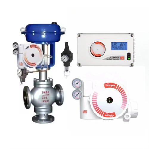 Chinese Pneumatic Actuator Valve With Flowserve 3200MD Digital HART ...