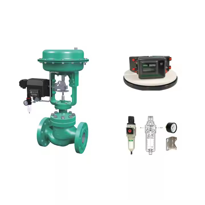 Fisher DVC2000 DVC6200 Digital Positioner with ASCO filter regulator