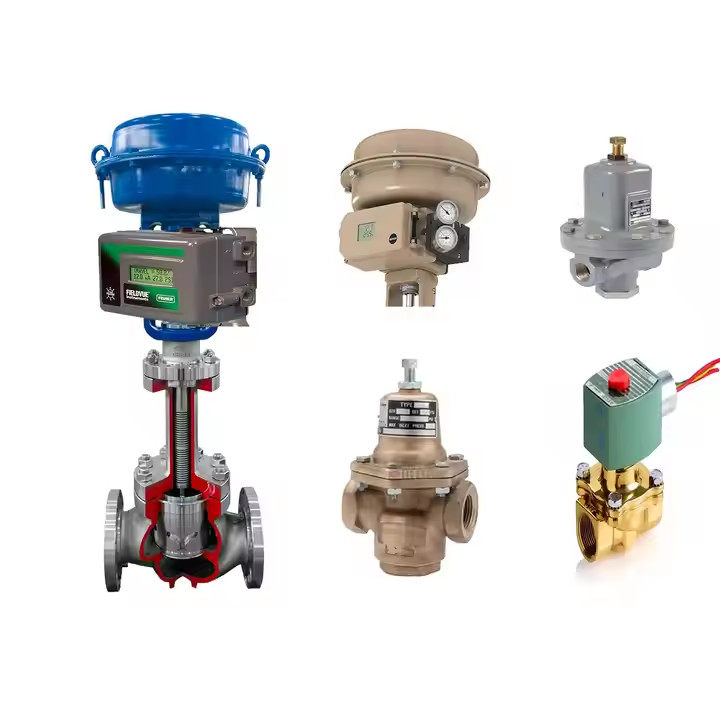 Fisher MR95 Pressure Regulating Valve And DVC2000 Positioner And Samson ...