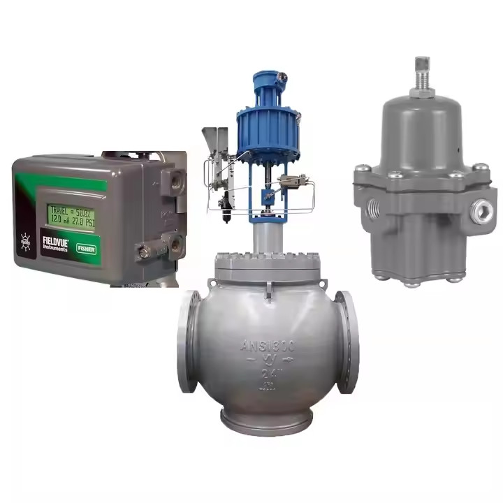 Fisher DVC2000 Valve Positioner Stainless Steel Pressure Regulator with ...