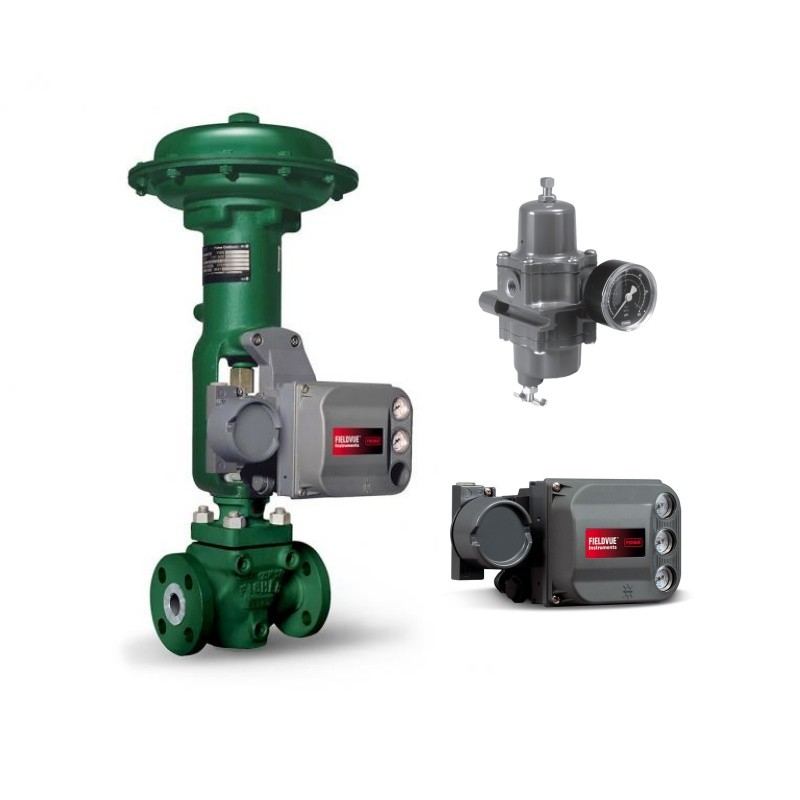 Chinese Pneumatic Control Valve Factory With Fisher Fieldvue DVC6200 ...