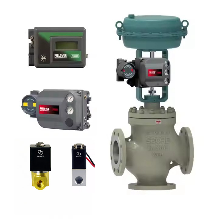 Pneumatic Control Valve Positioner Fisher DVC2000 DVC6200 3582I 3282 ...