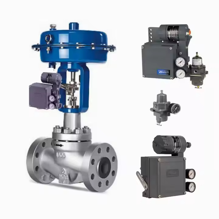 Fisher 3582i Electro-Pneumatic Valve Positioner And Fisher 67CFR Air ...