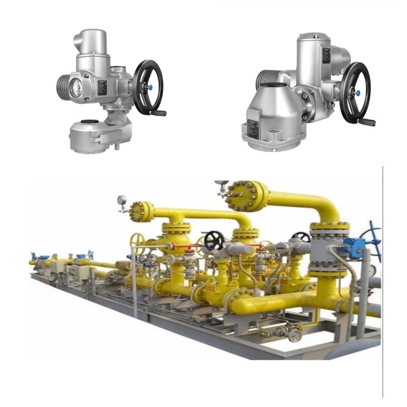 The Flow Control Valve Skid is equipped with the Auma valve actuator ...