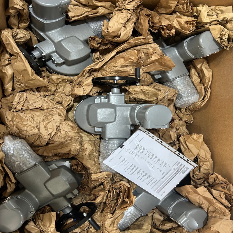 The Flow Control Valve Skid is equipped with Auma electric valve SQV ...