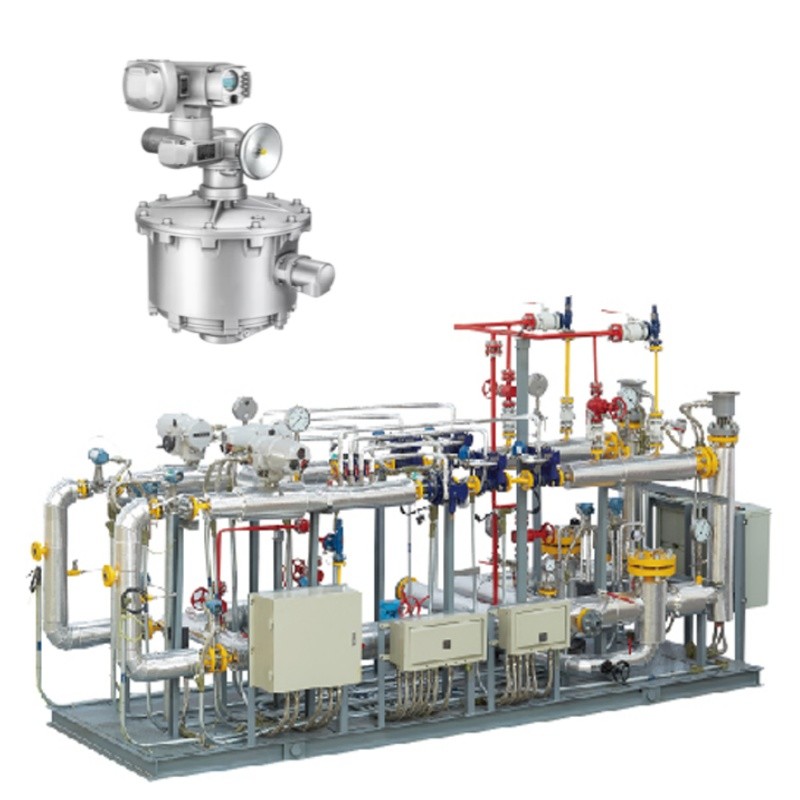 The Flow Control Valve Skid is equipped with the Auma valve actuator ...