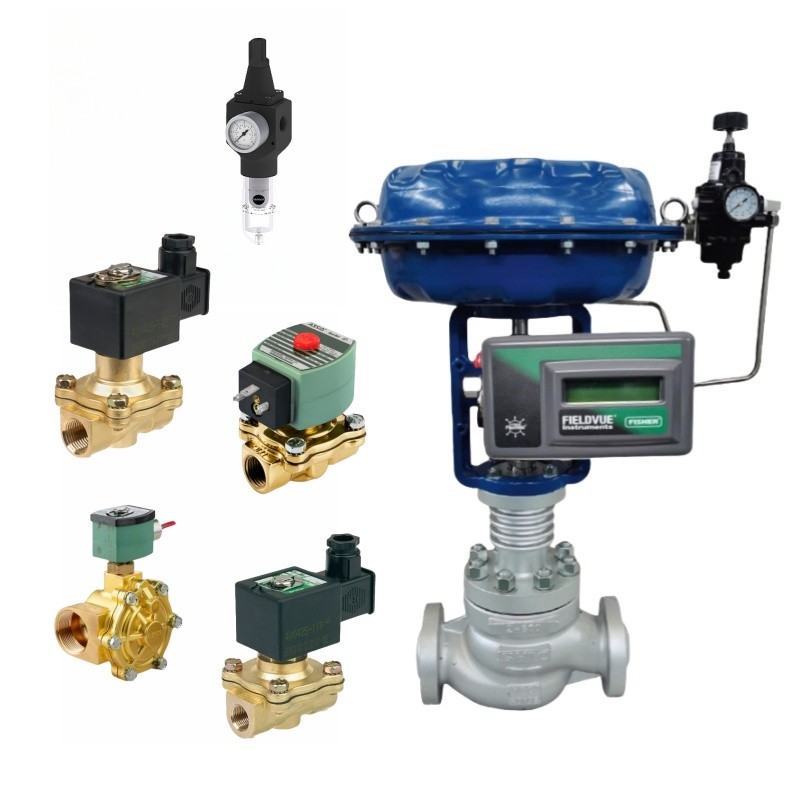 Stock Fisher Pneumatic Control Valve High Quality Popular Models Like ...
