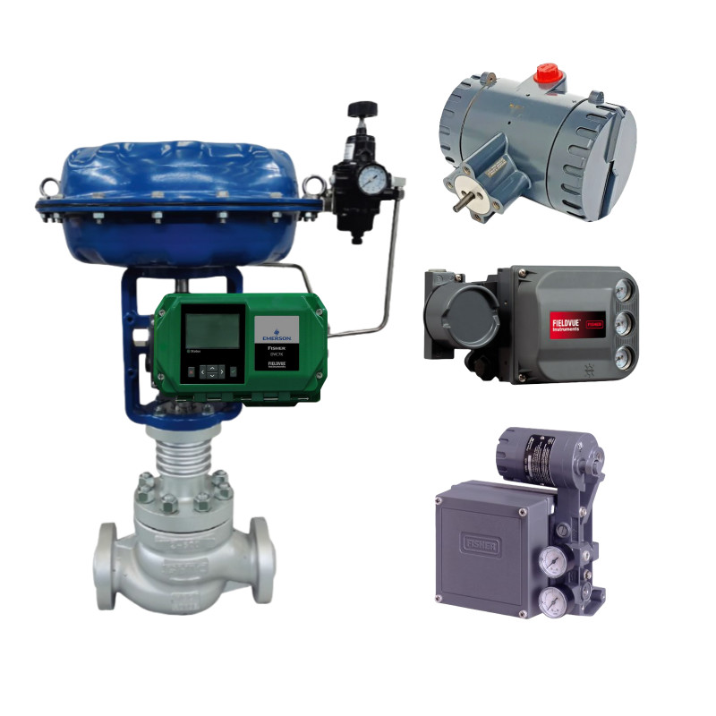 Stock Emerson Fisher Pneumatic Control Valve High Quality DVC7K DVC6200 ...